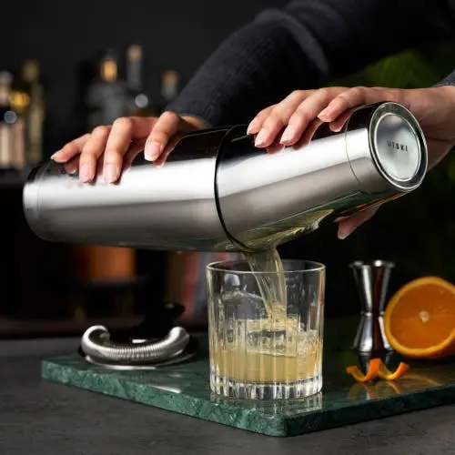 VISKI Harrison Boston Shaker Tin Set In Stainless Steel
