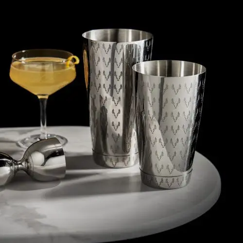 VISKI Harrison 2-piece Shake Tins In Stainless Steel