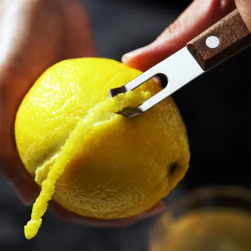 VISKI Professional Walnut Channel Knife In Stainless Steel