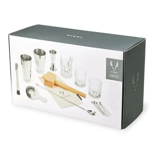 VISKI 17-piece Barware Set In Stainless Steel