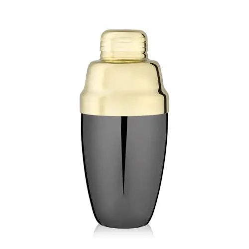 VISKI Deco Two-toned Heavyweight Shaker - Black