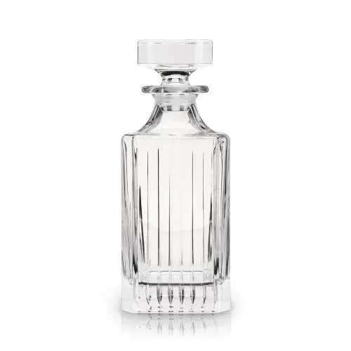VISKI Reserve Milo Crystal Liquor Decanter - Clear
