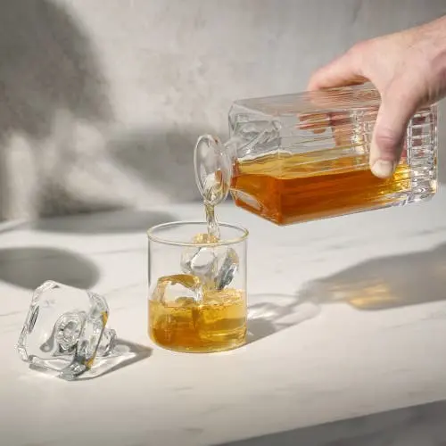 VISKI Reserve Milo Crystal Liquor Decanter