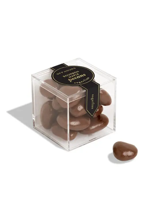 SUGARFINA Off Hours Set Of 4 Bourbon Maple Pecan Candy Cubes