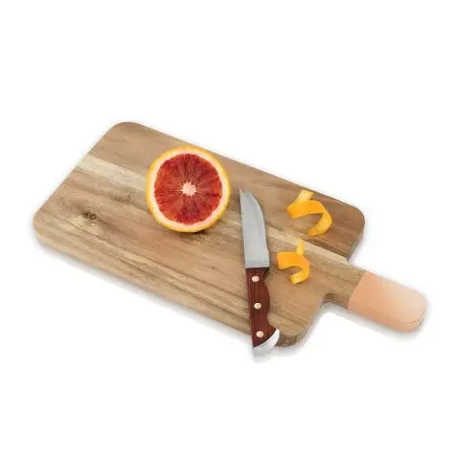 VISKI Professional Bartender Knife With Acacia Wood