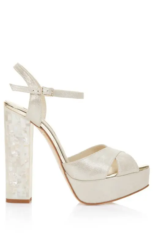 FREYA ROSE Bonniepearl Heel Sandal - Ivory