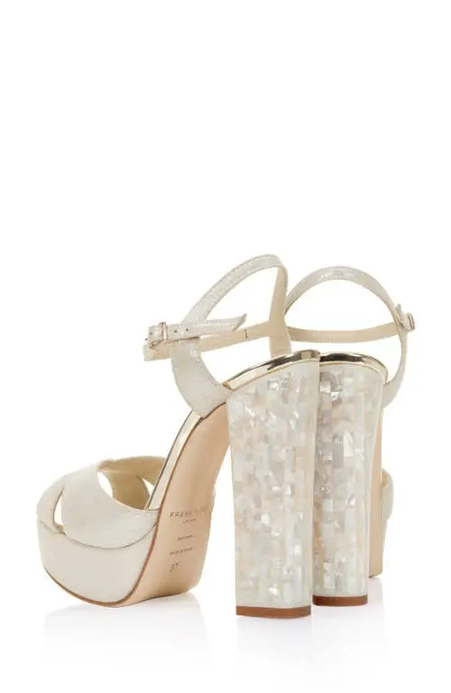FREYA ROSE Bonniepearl Heel Sandal - Ivory