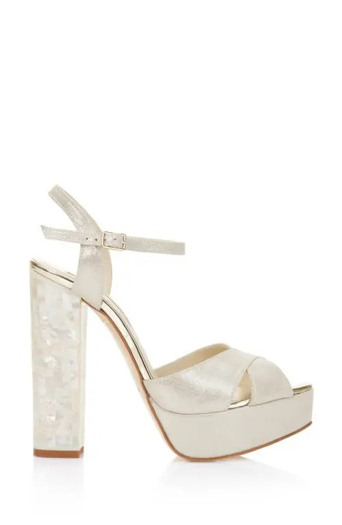 FREYA ROSE Bonniepearl Heel Sandal - Ivory
