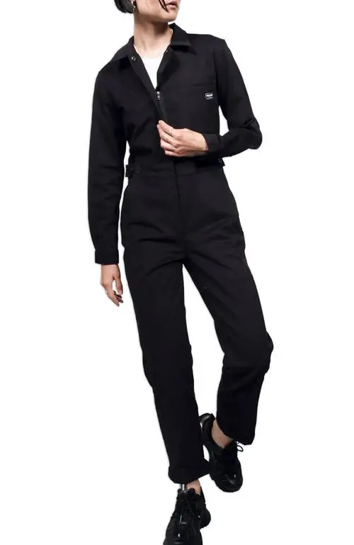 WILDFANG The Essential Long Sleeve Coverall - Black