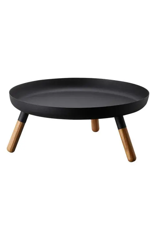 YAMAZAKI Three-leg Tray Table - Black