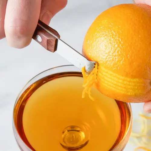 VISKI Professional Citrus Zester With Acacia Wood