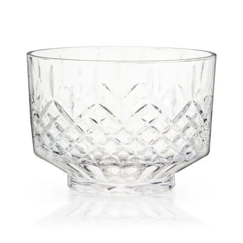 VISKI Admiral Crystal Punch Bowl - Clear