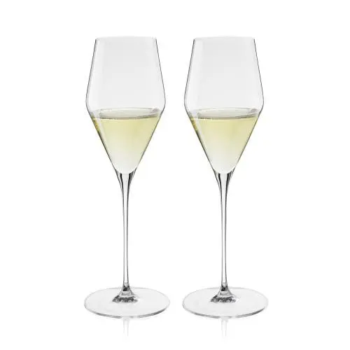 SPIEGELAU Definition Champagne Flute Glass Set Of 2 - Clear