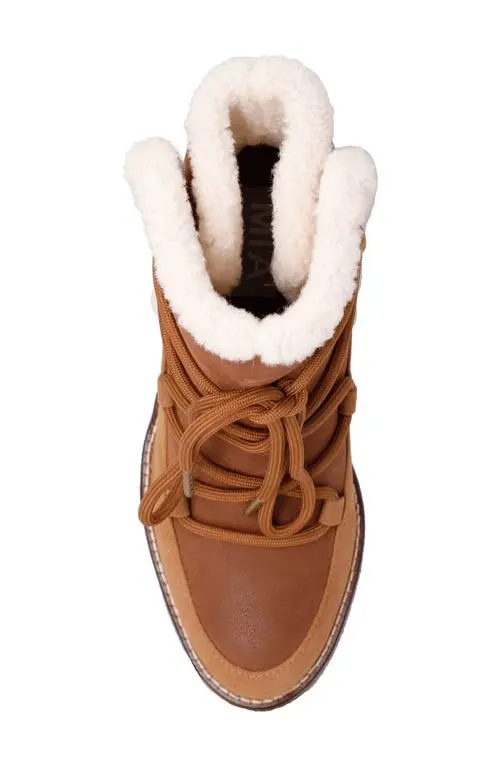 Mia Holiday Faux Shearling Bootie