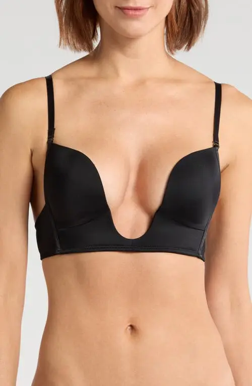 MAGIC BODYFASHION V-bra Convertible Plunge Bra - Black