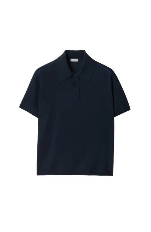 Burberry Wool Polo Shirt