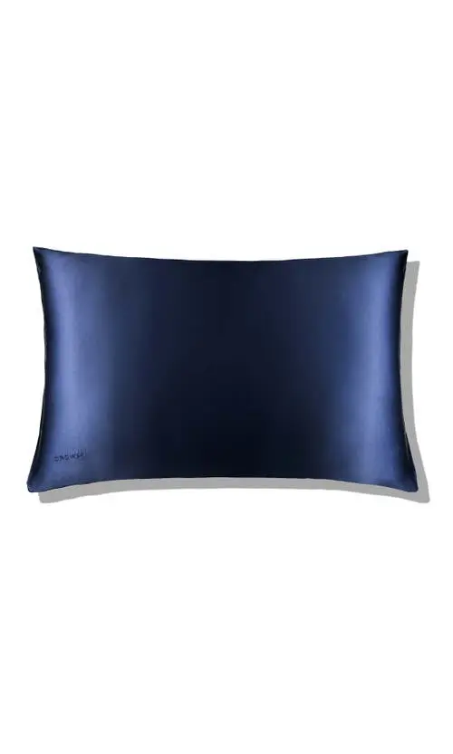 DROWSY SLEEP CO. Silk Pillowcase - Midnight Blue