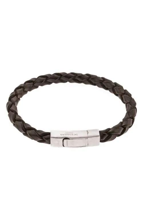Tateossian Click Scoubidou Bracelet - Black