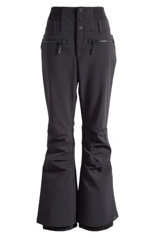 Roxy Rising High Waterproof Shell Snow Pants - Anthracite