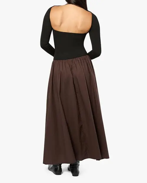 we wore what drop waist dress On A Whim Strapless Dropped Waist Dress Peach