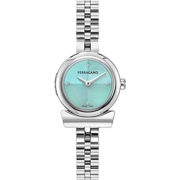 FERRAGAMO Gancini Bracelet Watch - Stainless Steel