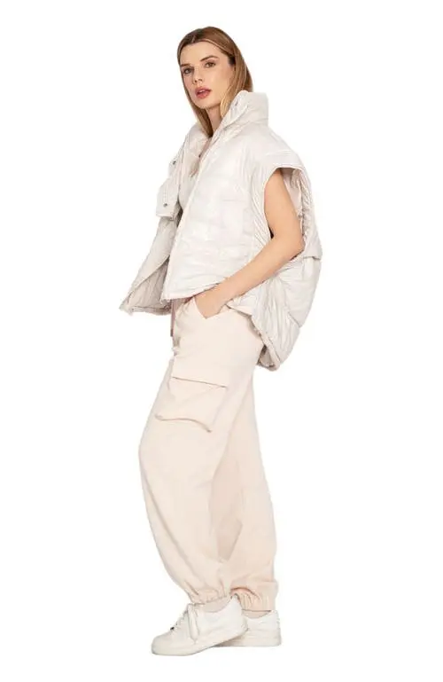 BELLE & BLOOM Hypnotized Quilted Puffer Vest