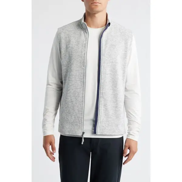 Johnnie-o Denalis Vest - Light Gray