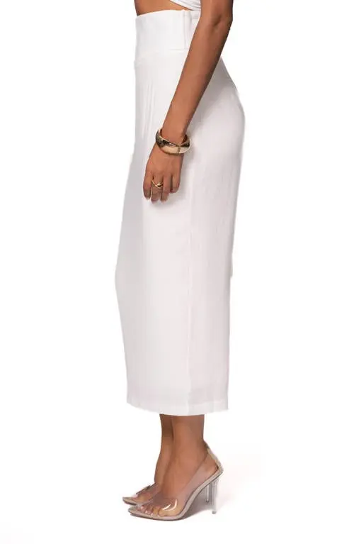 JLUXLABEL Coastland Pencil Skirt - Ivory