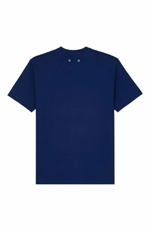 Vilebrequin Jersey Organic Cotton Solid T-shirt - Encre