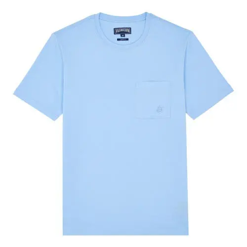 Vilebrequin Solid Organic Cotton T-shirt - Fleur De Lin