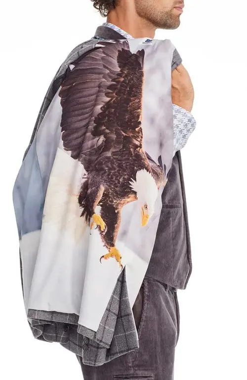 BROOKLYN BRIGADE Plaid Wool Blazer