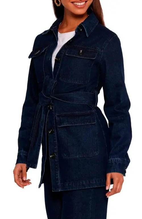 PETAL & PUP Nadine Tie-waist Jacket