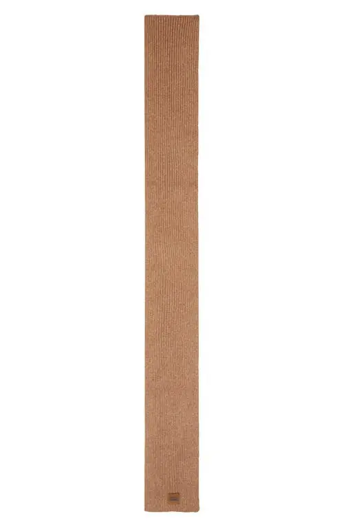 UGG Chunky Rib Scarf - Camel