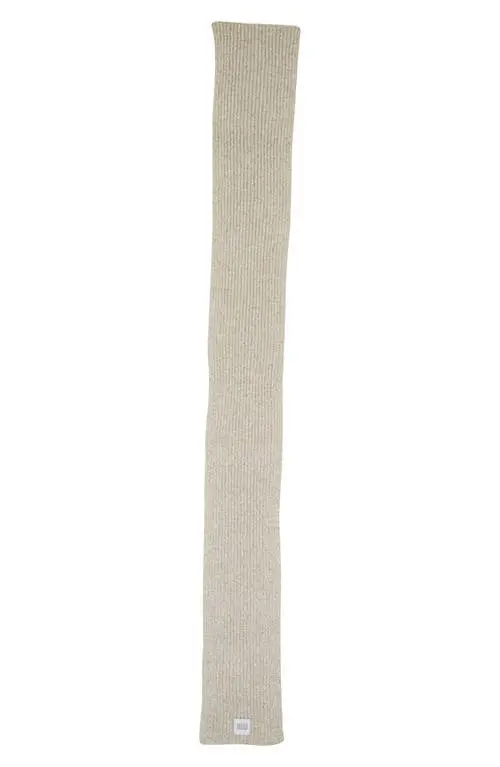 UGG Chunky Rib Scarf - Light Grey