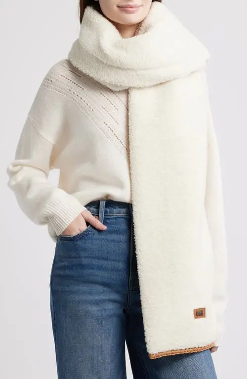 UGG Uggfluff Scalloped Scarf - Nimbus