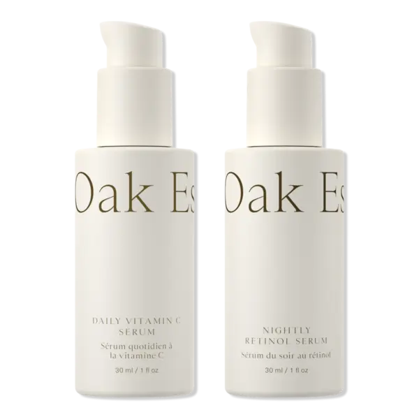 Oak Essentials The Serums: Vitamin C & Retinol Duo - One-color