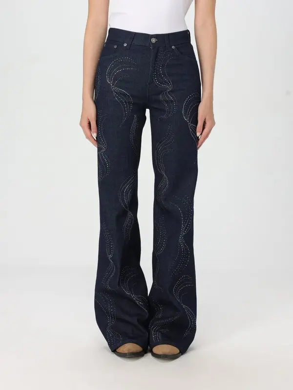DONDUP Embellished Jeans - Denim