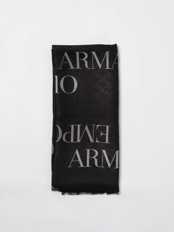 Emporio Armani Scarf - Black