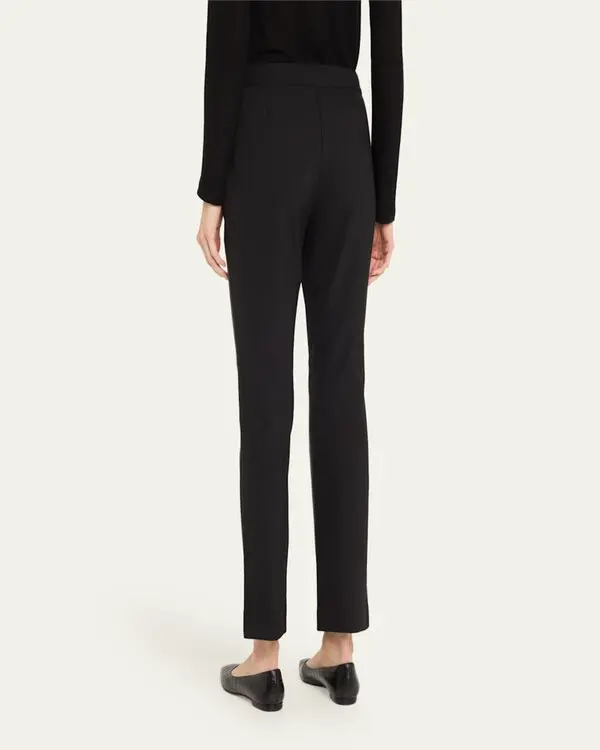 Lafayette 148 New York Leather Cigarette Pants