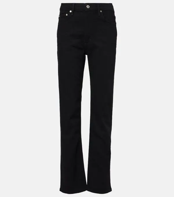 Citizens Of Humanity Zurie Long High-rise Straight Jeans - Blue