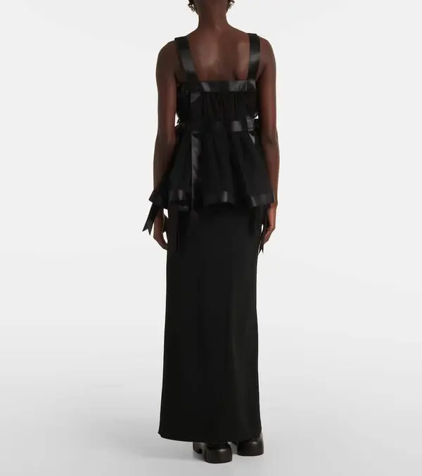 Noir Kei Ninomiya Tulle Top