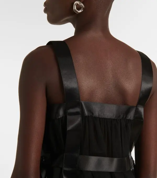 Noir Kei Ninomiya Tulle Top