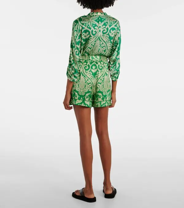 Poupette St Barth Lulu Printed Shorts