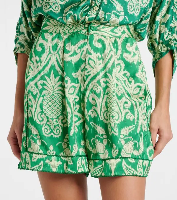 Poupette St Barth Lulu Printed Shorts
