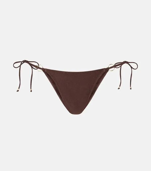 BANANHOT Ring-detail Bikini Bottom - Brown