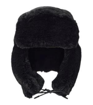 Goldbergh Cher Faux Fur Hat - Black