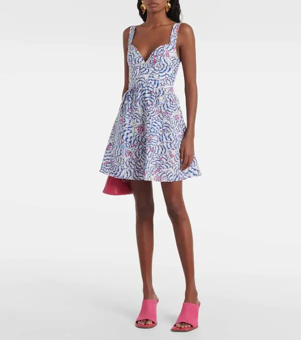 Poupette St Barth Coco Printed Minidress