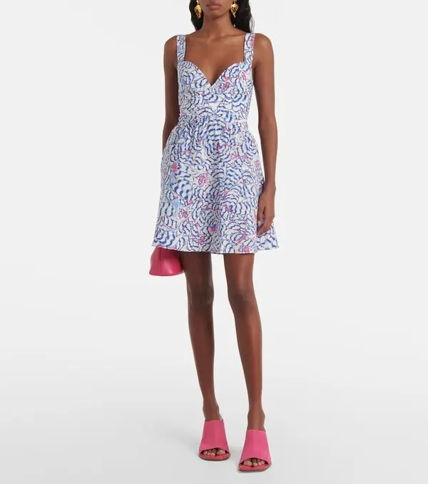 Poupette St Barth Coco Printed Mini Dress