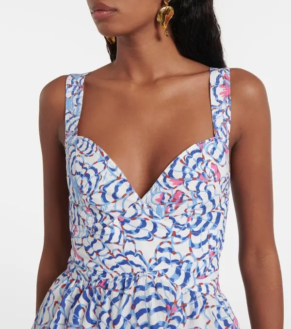 Poupette St Barth Coco Printed Mini Dress