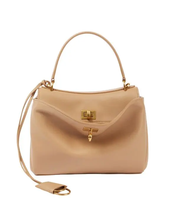 Balenciaga Rodeo Mini Leather Tote Bag